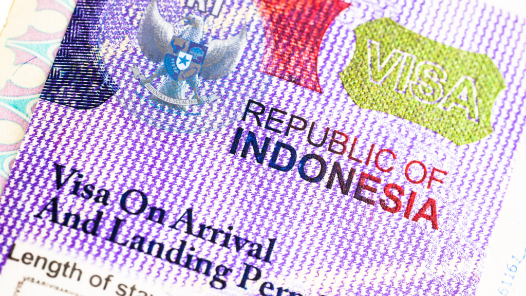 Indonesia Visa Processing Time by Visa Type in 2026
